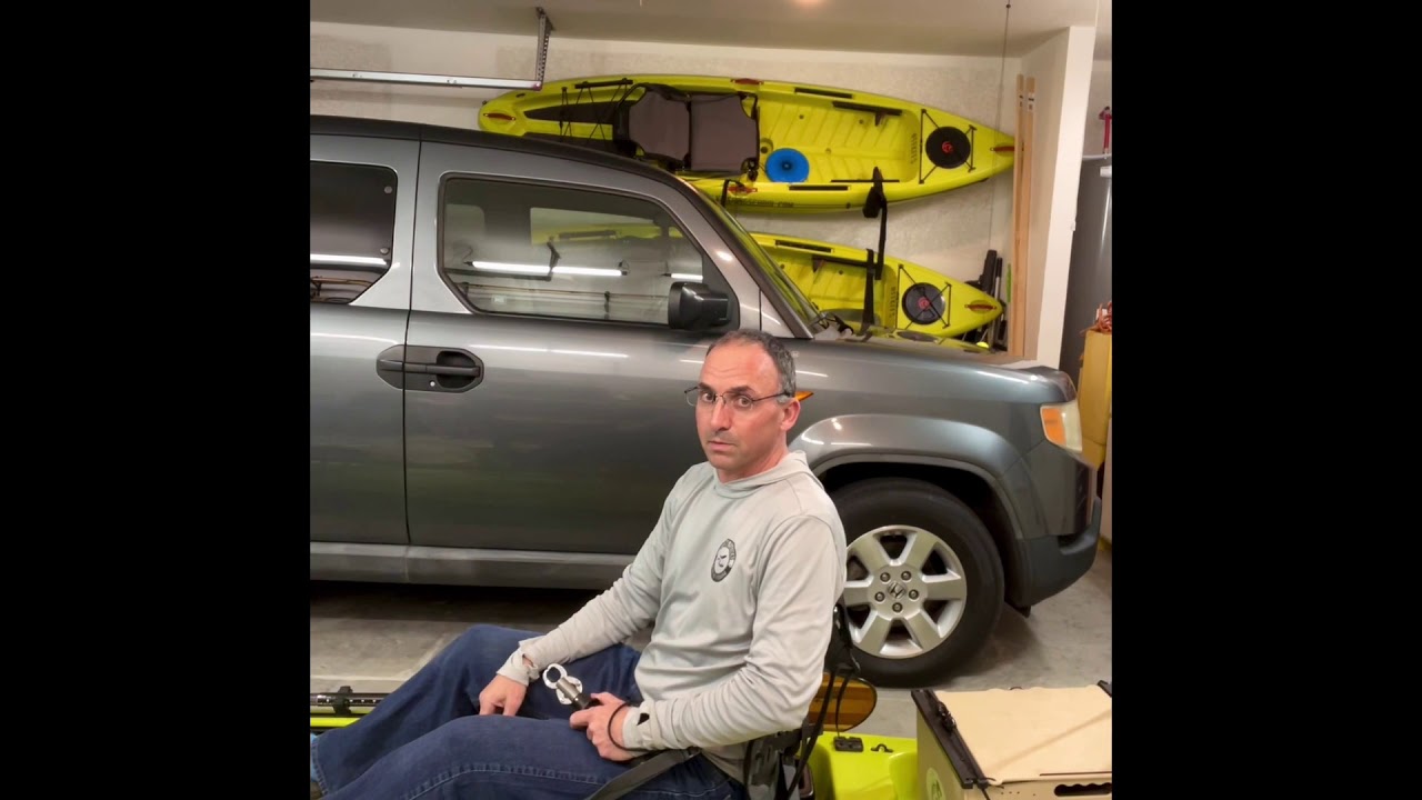 My Crescent Kayaks Lite Tackle setup for fly fishing - Fishing Fly Tackle