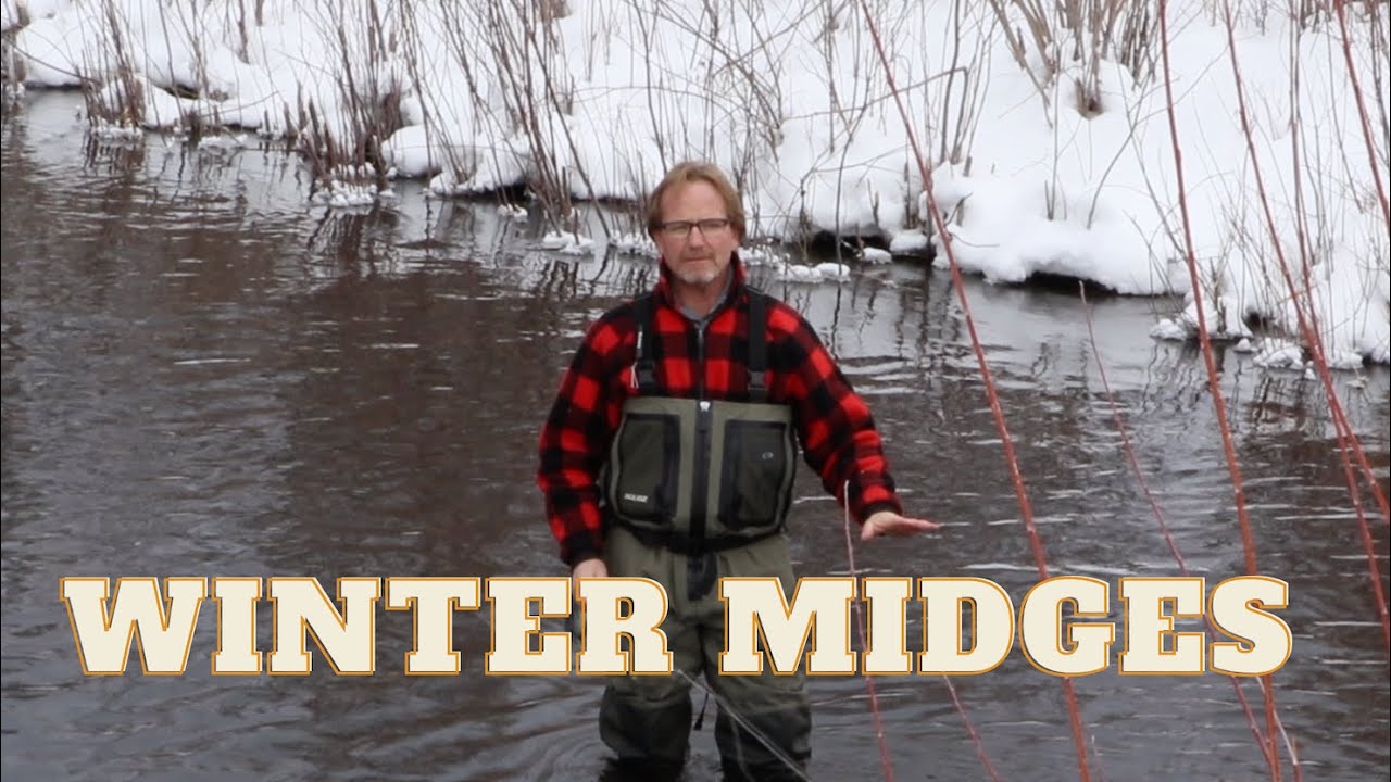 Winter Midge Fishing & Tying (Testing a New Pattern) - Fishing Fly Tackle
